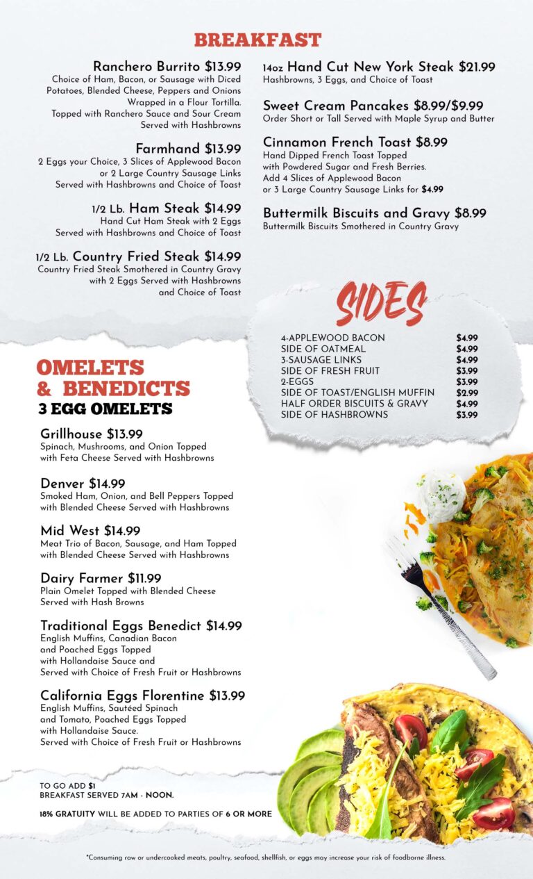 VGC Menu – Verdi Grillhouse & Casino
